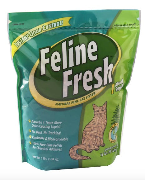 Feline Fresh Natural Pine Cat Litter – Harmony Pet Supplies